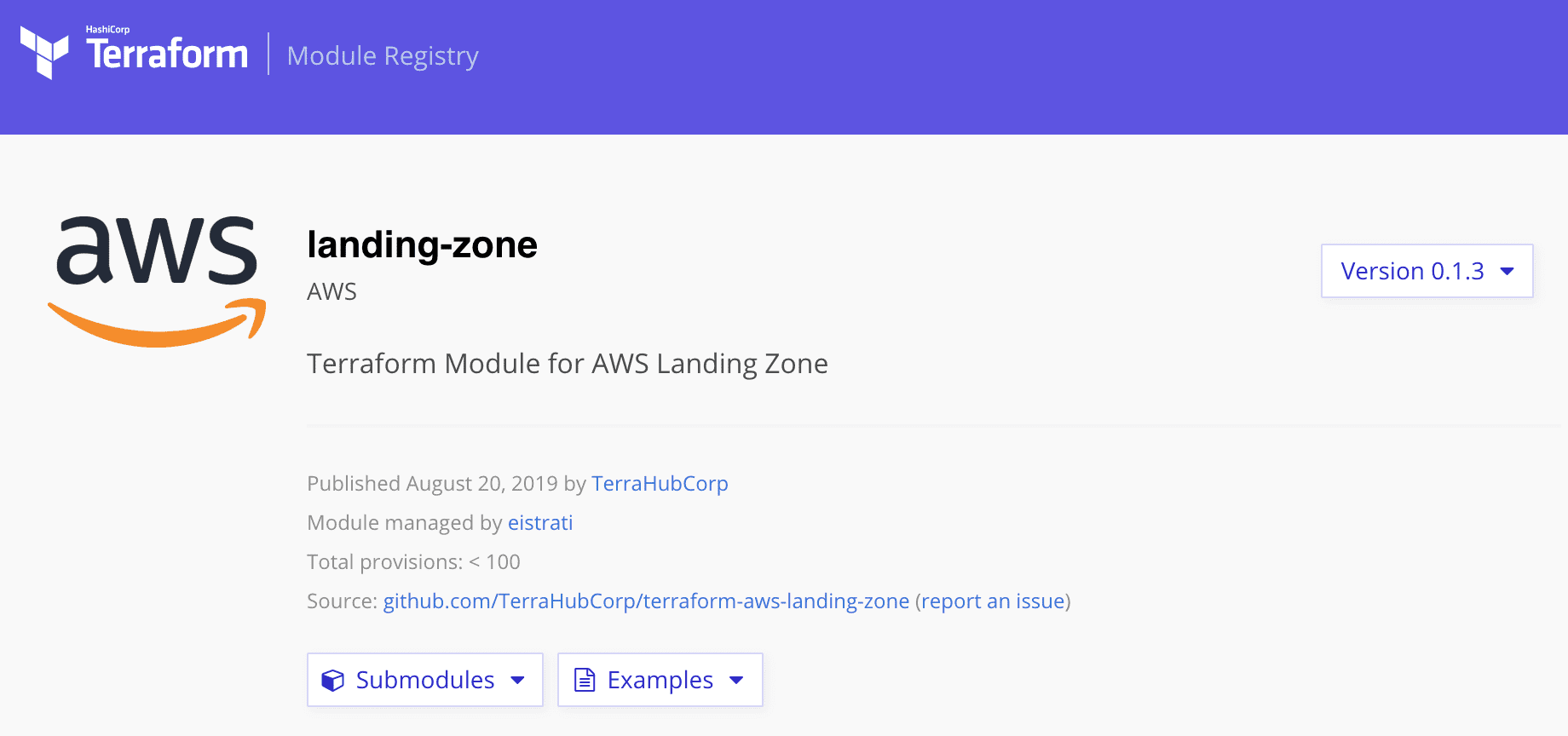 AWS Landing Zone module now supports Terraform v0.12+